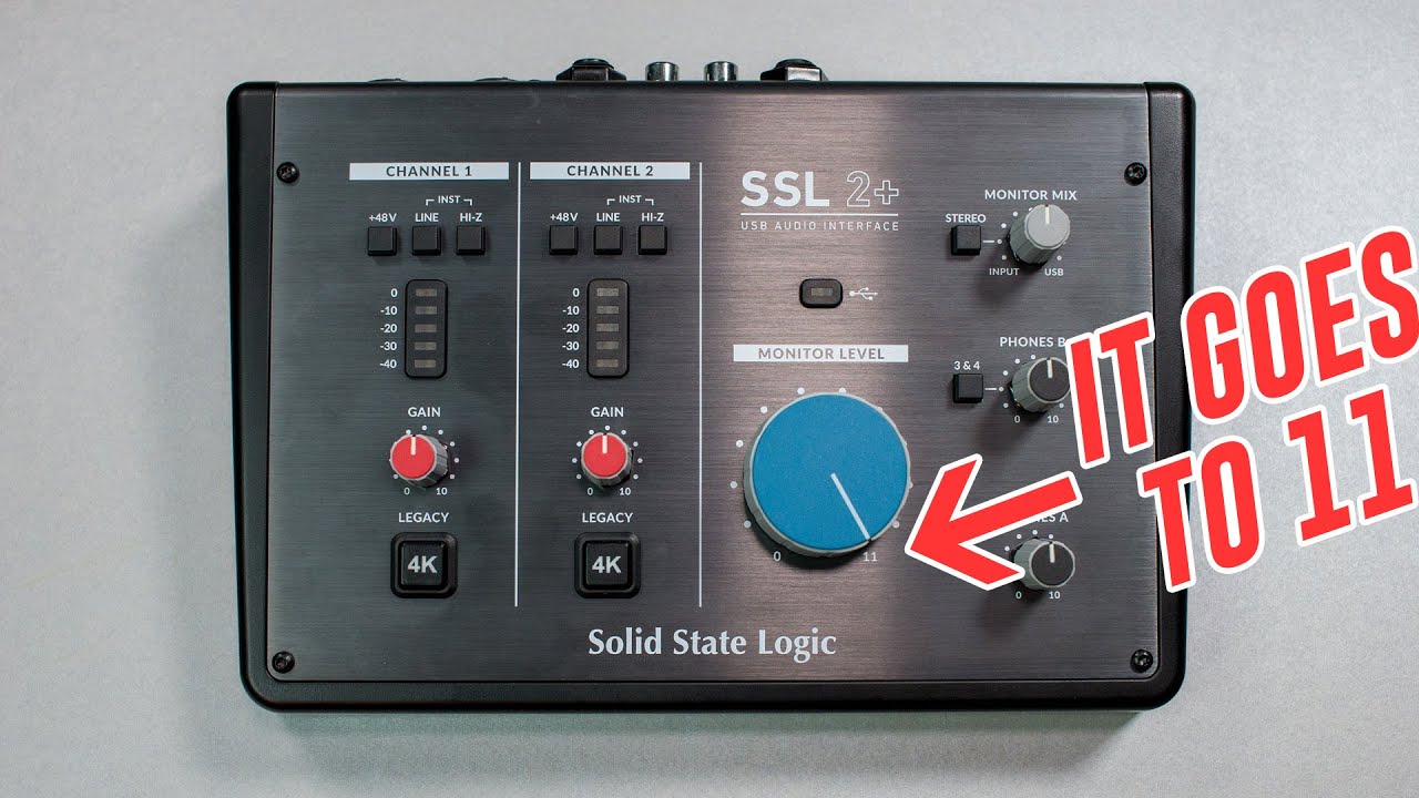 Sound card SSL2+ - Sound card thu âm Solid State Logic