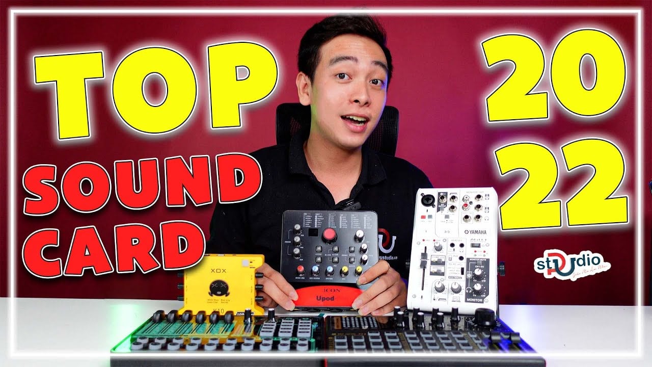 TOP 5 Sound card livestream tốt nhất 2022 | Pustudio.vn
