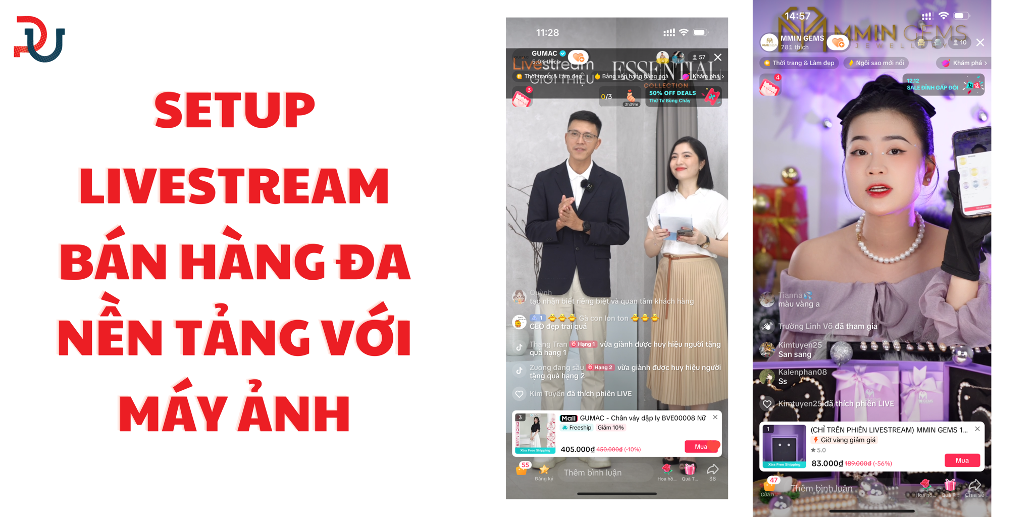 Giải pháp tối ưu chi phí setup livestream bán hàng với máy ảnh - Pustudio.vn