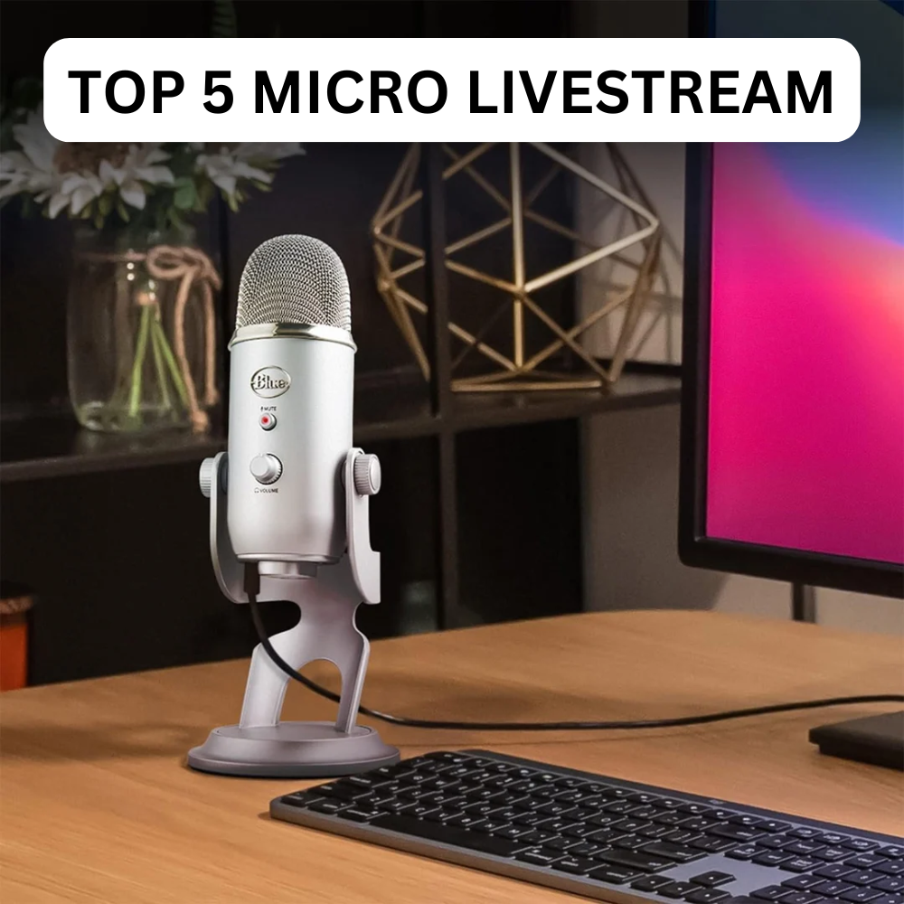 Top 5 Microphone livestream đáng mua nhất - Pustudio.vn