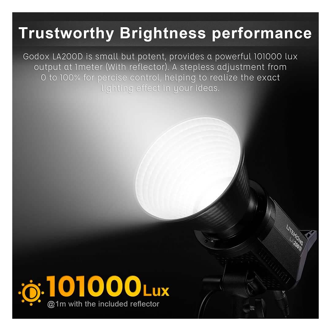 Đèn Led Godox Litemons LA200D Daylight LED Light chính hãng - Pustudio.vn