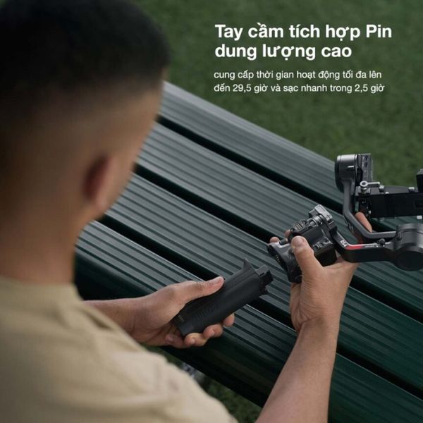 Gimbal chống rung DJI RS4 - Pustudio.vn