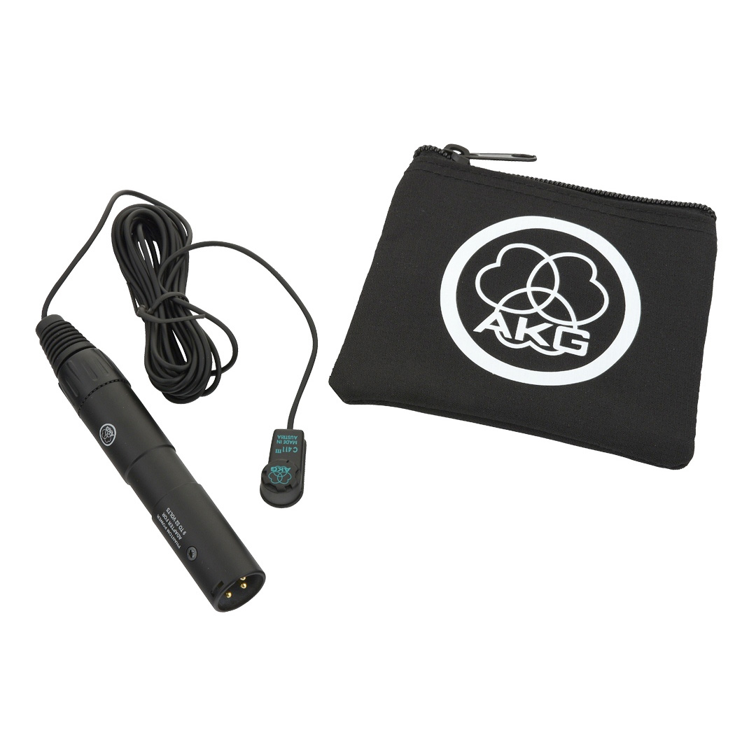 Micro thu âm AKG C411 PP , Microphone Condenser - Pustudio.vn