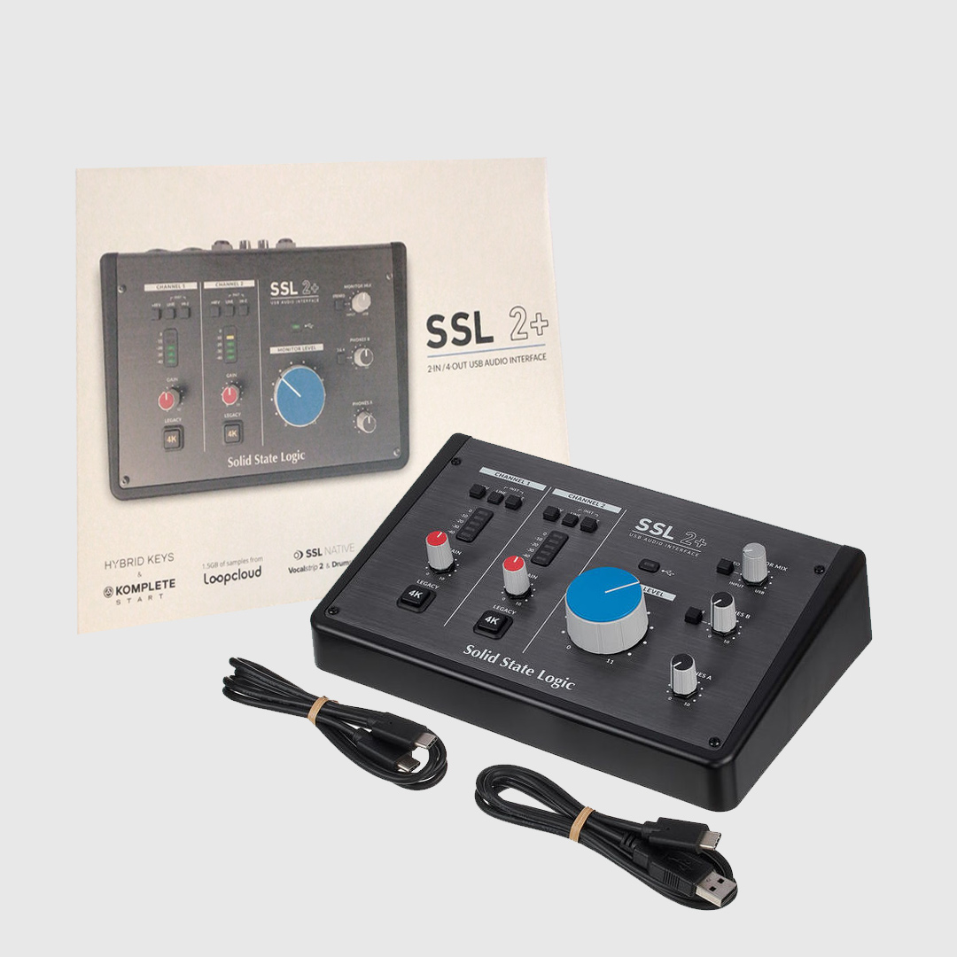 Sound card SSL2+ - Sound card thu âm Solid State Logic