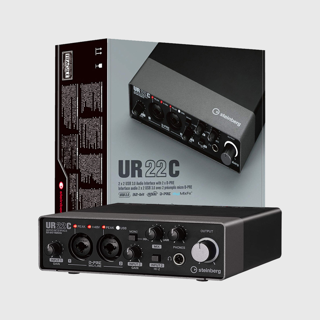 Sound card Steinberg UR22C - Sound card thu âm