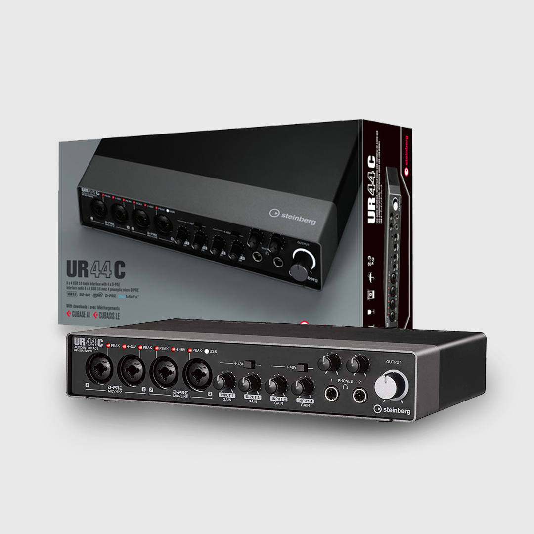 Sound card Steinberg UR44C - Sound card thu âm
