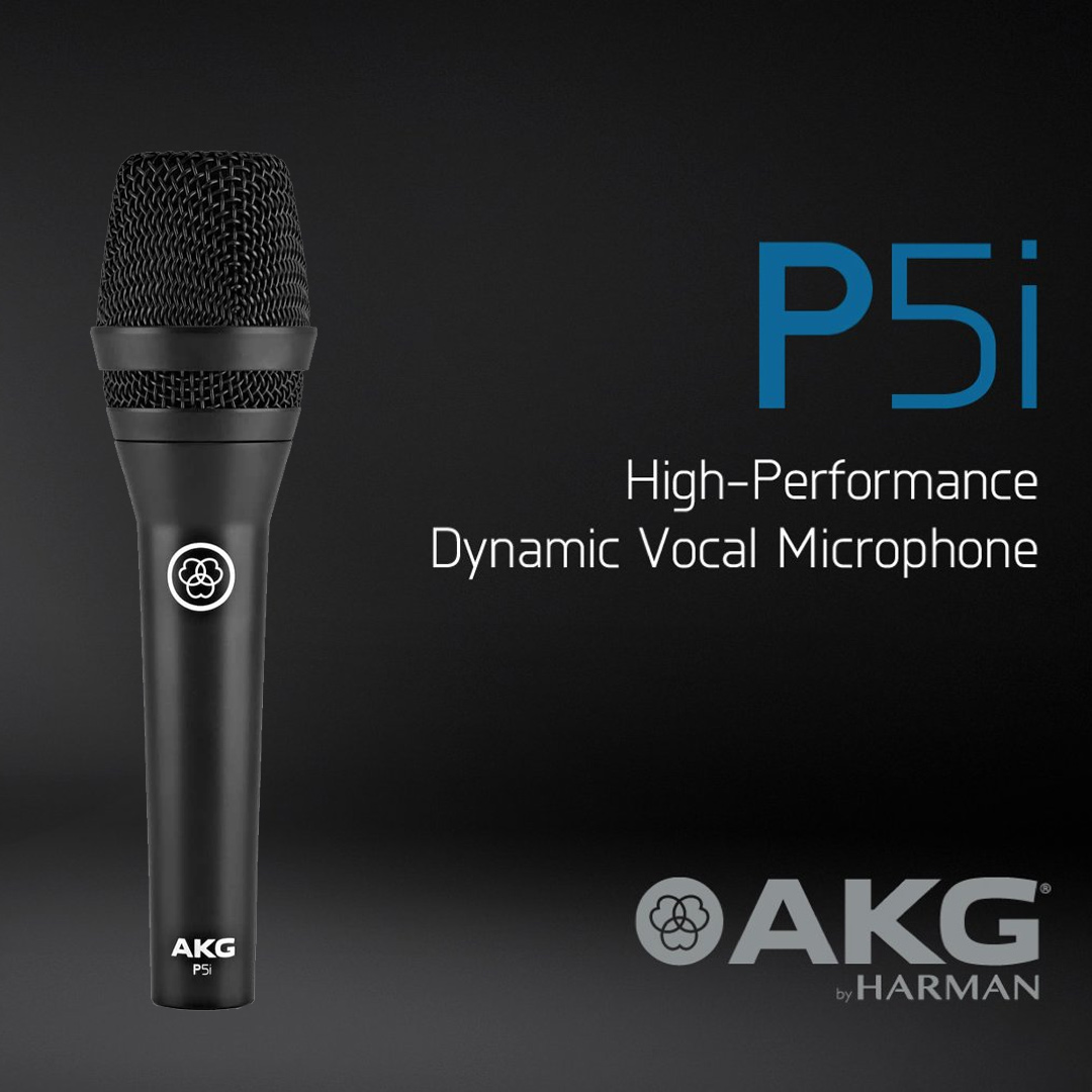 Micro karaoke có dây AKG P5i - Microphone AKG Dynamics - Pustudio.vn