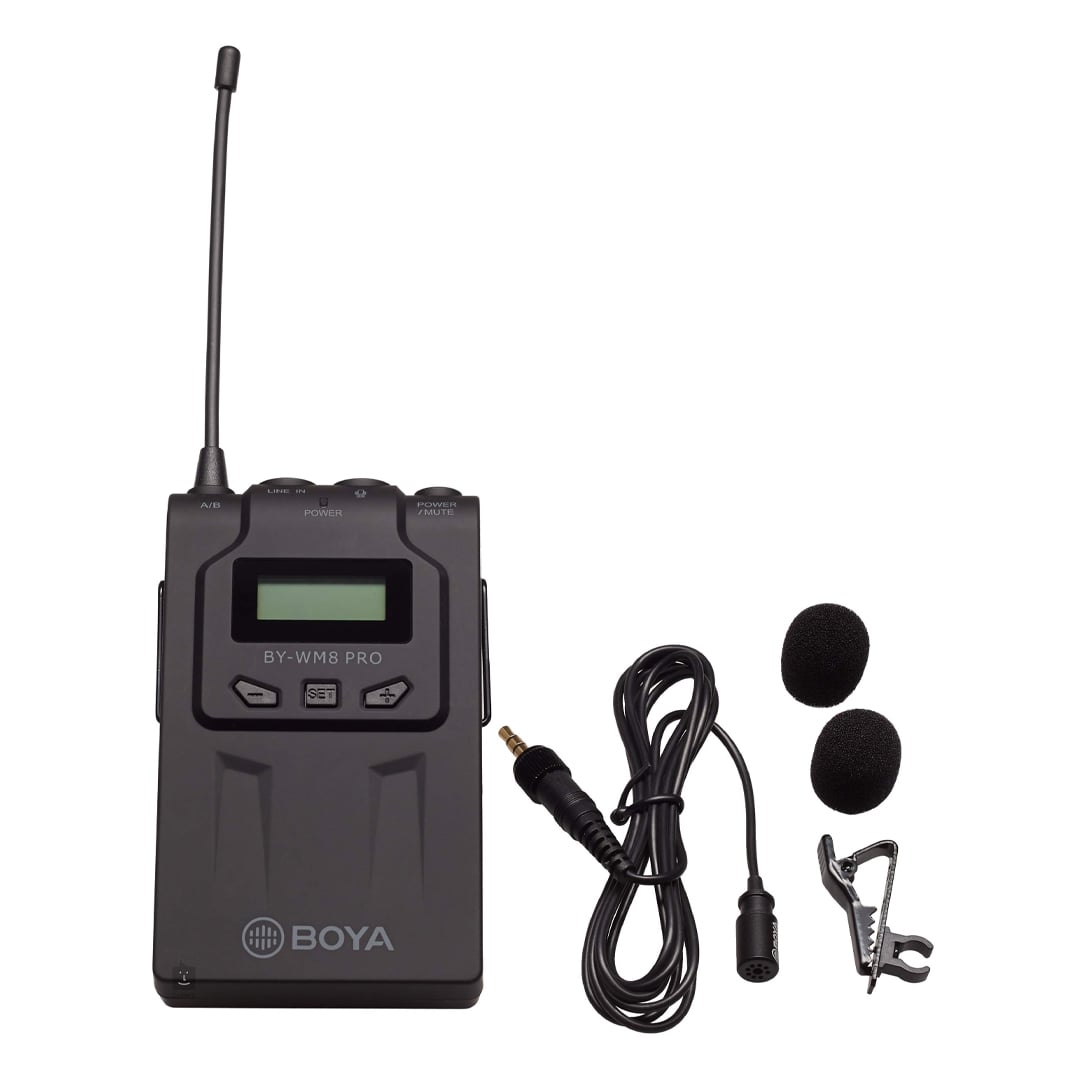Micro thu âm Boya TX8 pro - Micro cài áo không dây - Pustudio.vn