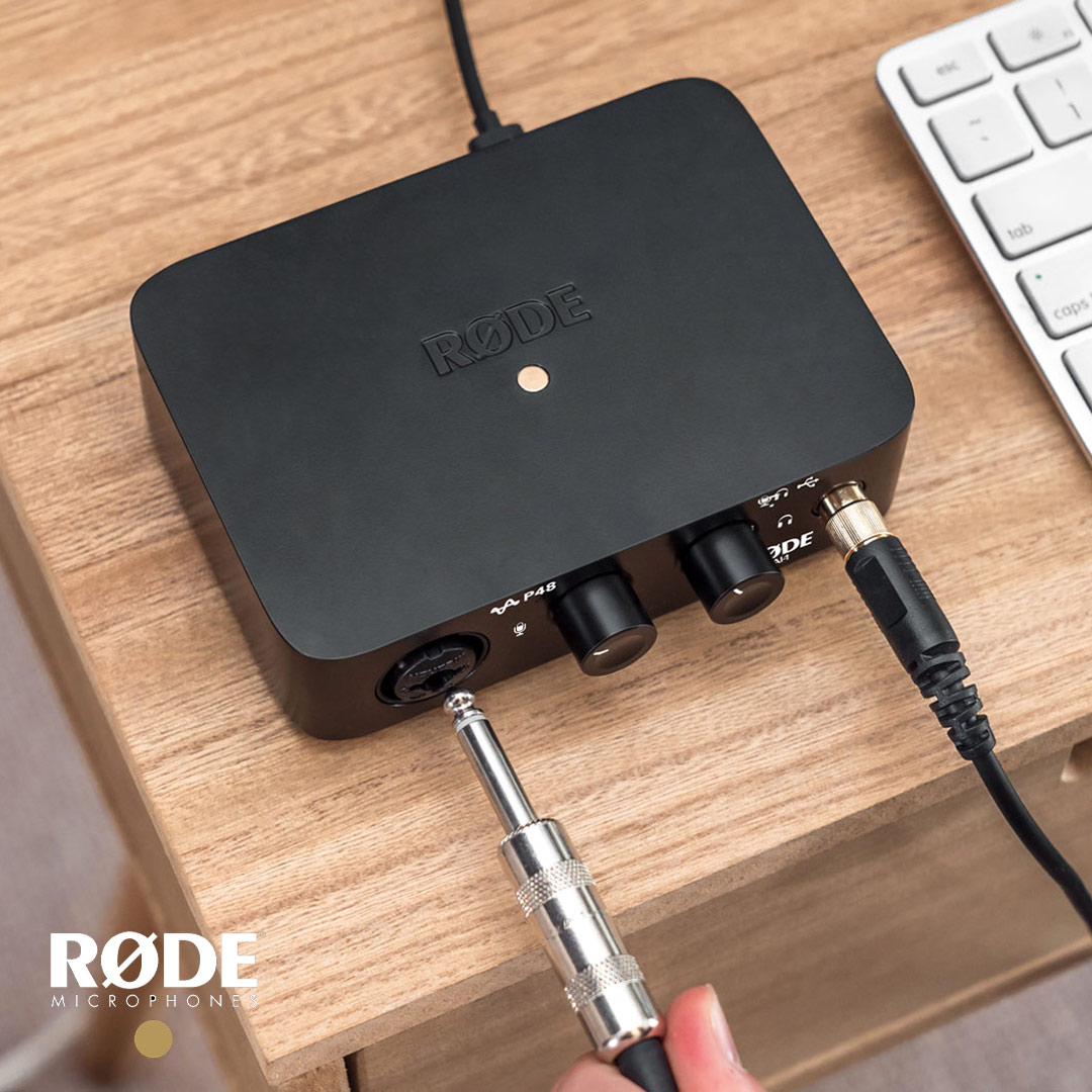 Sound card RODE AI-1 Audio Interface - Sound card thu âm - Pustudio.vn