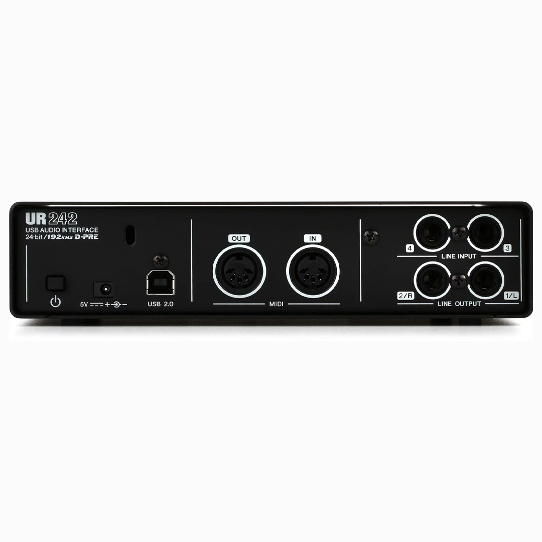 Sound card Steinberg UR242 - Sound card thu âm - Pustudio.vn
