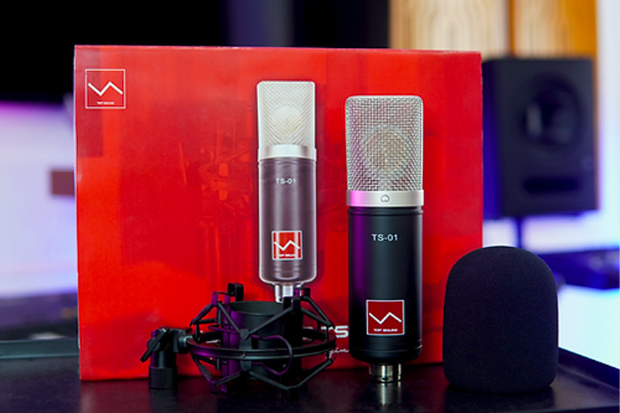 Micro thu âm TOP SOUND TS01 - Microphone thu âm livestream TS-01 - Pustudio.vn