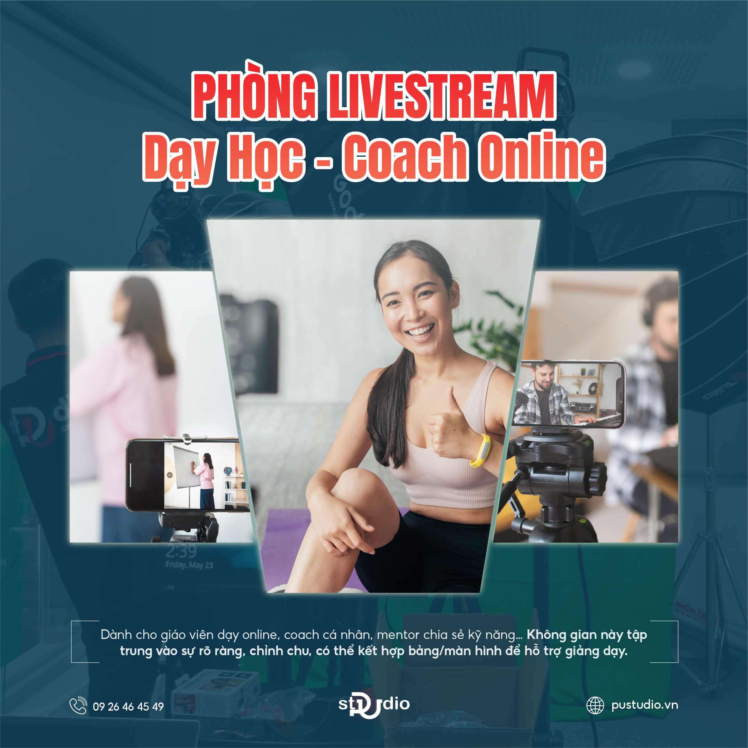 Các Mẫu Phòng Livestream Được Setup Nhiều Nhất Tại PU Studio – Gợi Ý K ...