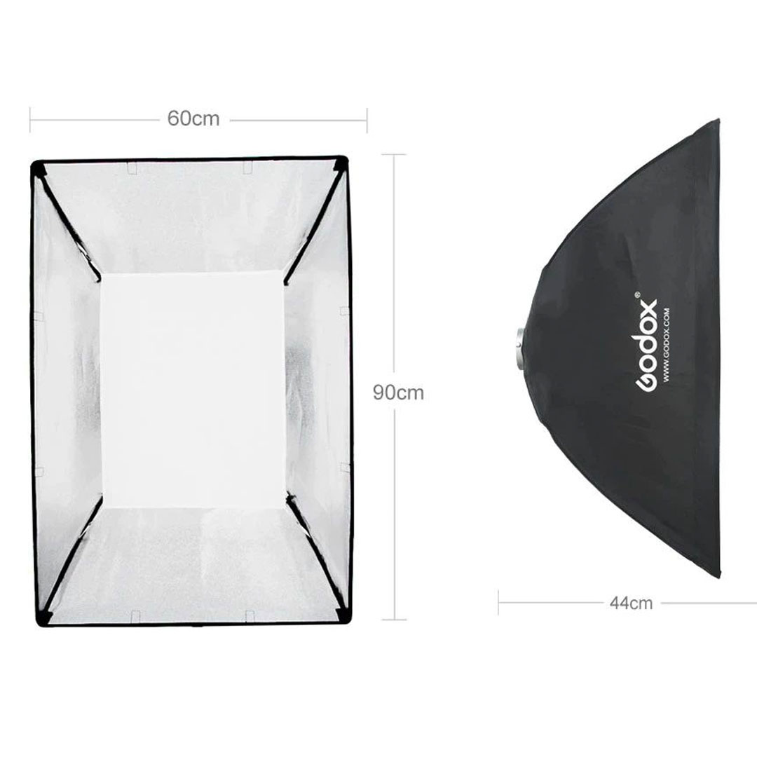 Lồng tản sáng Softbox 60x90cm tổ ong - Pustudio.vn