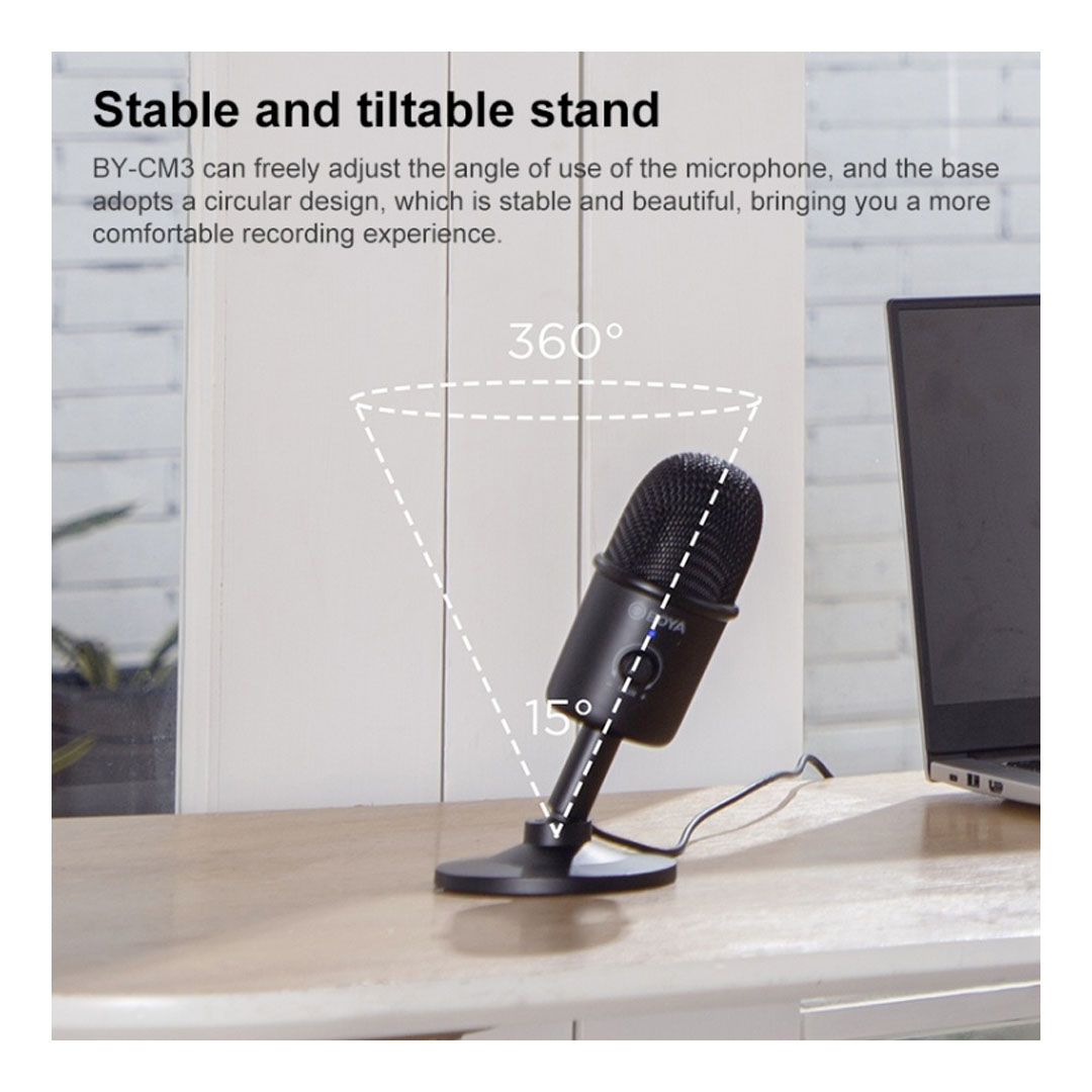 Micro thu âm Boya BY-CM3 - Pustudio.vn