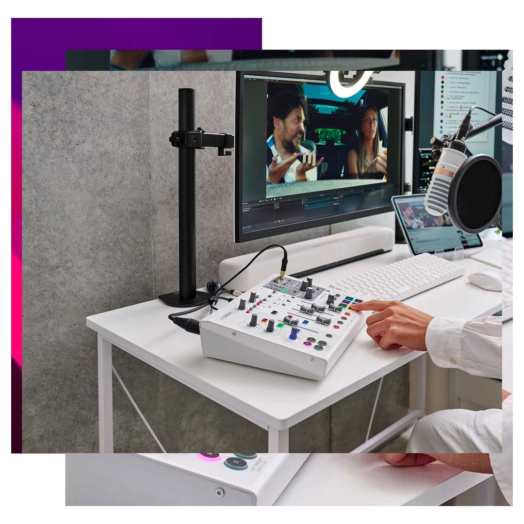 Mixer Yamaha AG08 - Bàn trộn âm thanh all in one - Pustudio.vn