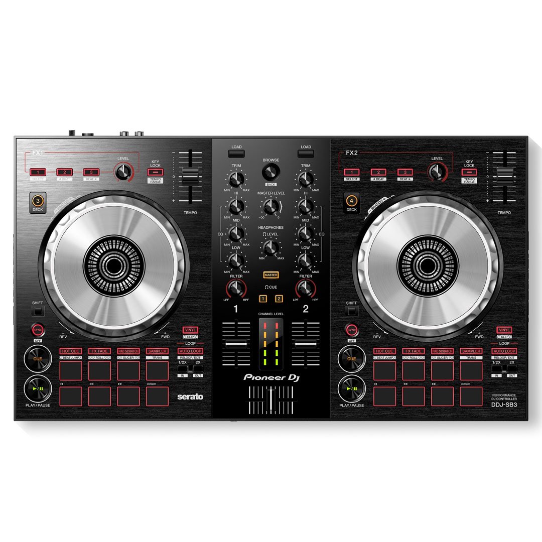 Bàn DJ PIONEER DDJ-SB3 - Máy DJ Controller Pioneer DJ SB3 - Pustudio.vn