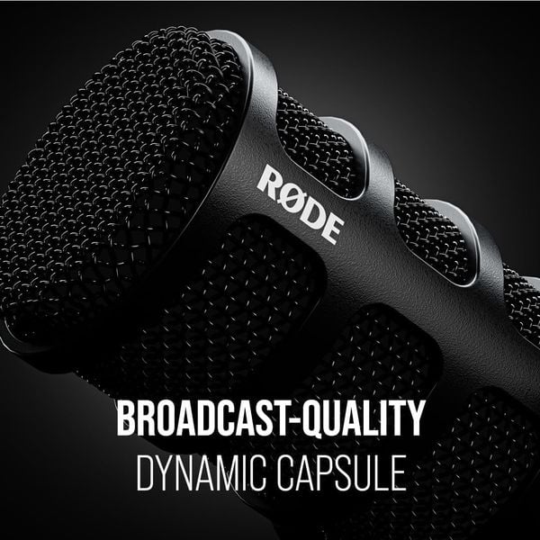 RODE PodMic USB Dynamic Broadcast Microphone - Pustudio.vn