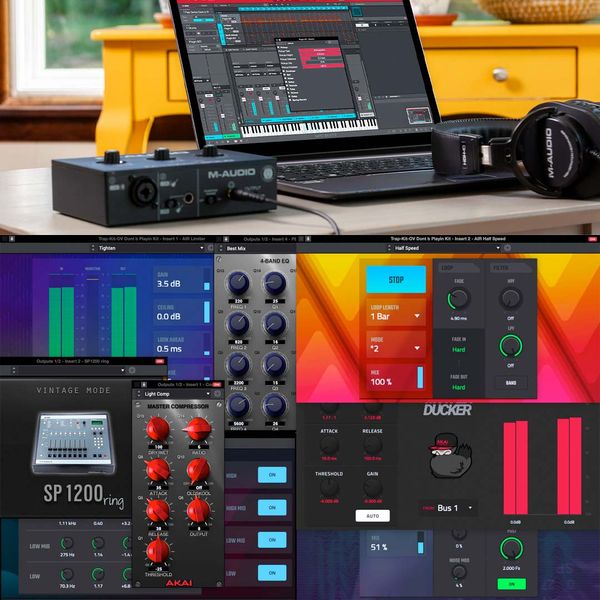 Sound card M-AUDIO M-TRACK SOLO - Pustudio.vn