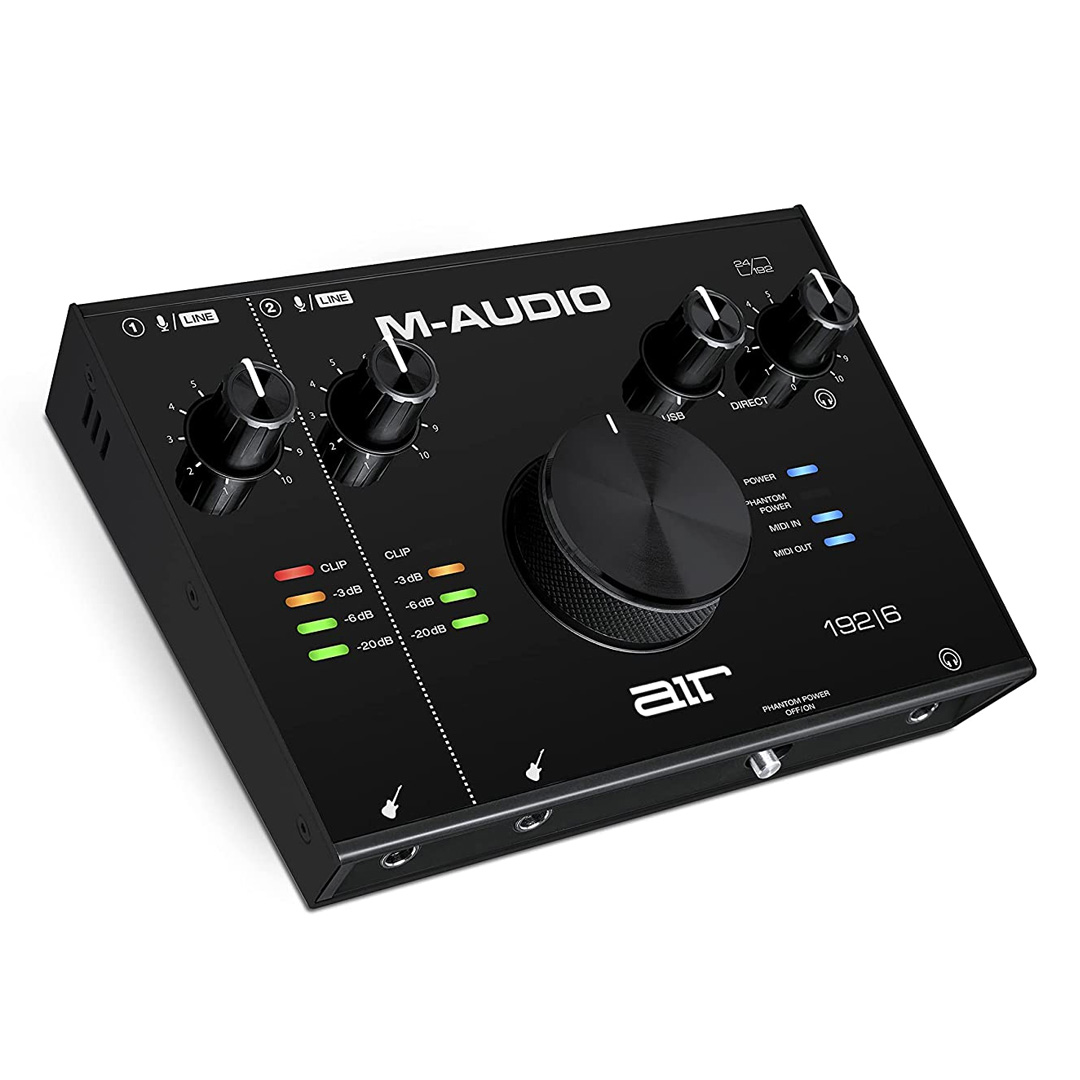 M-Audio AIR 192-6 USB Audio Interface - Sound card thu âm - Pustudio.vn