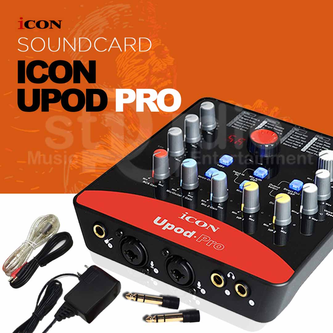 Icon Upod Pro (72 độ vang) - Nơi bán sound card livestream