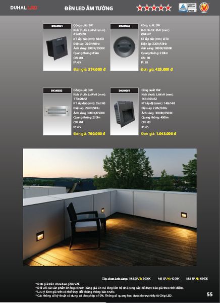 CATALOGUE ĐÈN DUHAL / BẢNG GIÁ ĐÈN DUHAL, ĐÈN LED DUHAL 2021 MỚI NHẤT ...