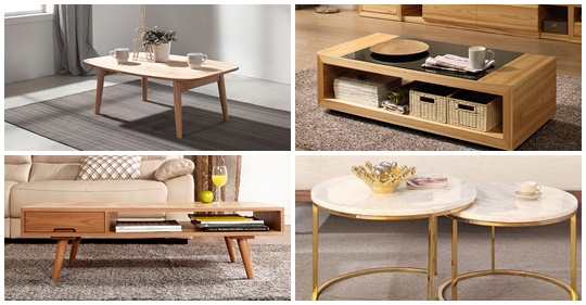 Các kiểu bàn trà đẹp phù hợp với mọi không gian nội thất – Dongsuh ...