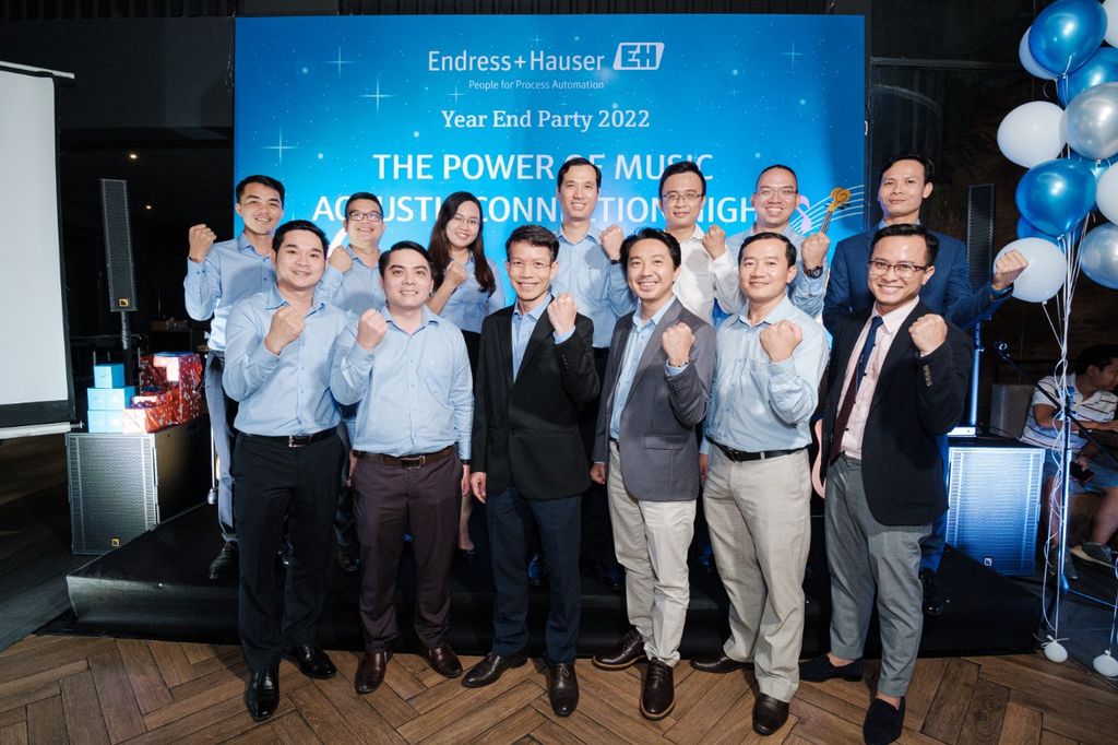NK Engineering attend the year-end party of Endress+Hauser Vietnam ...