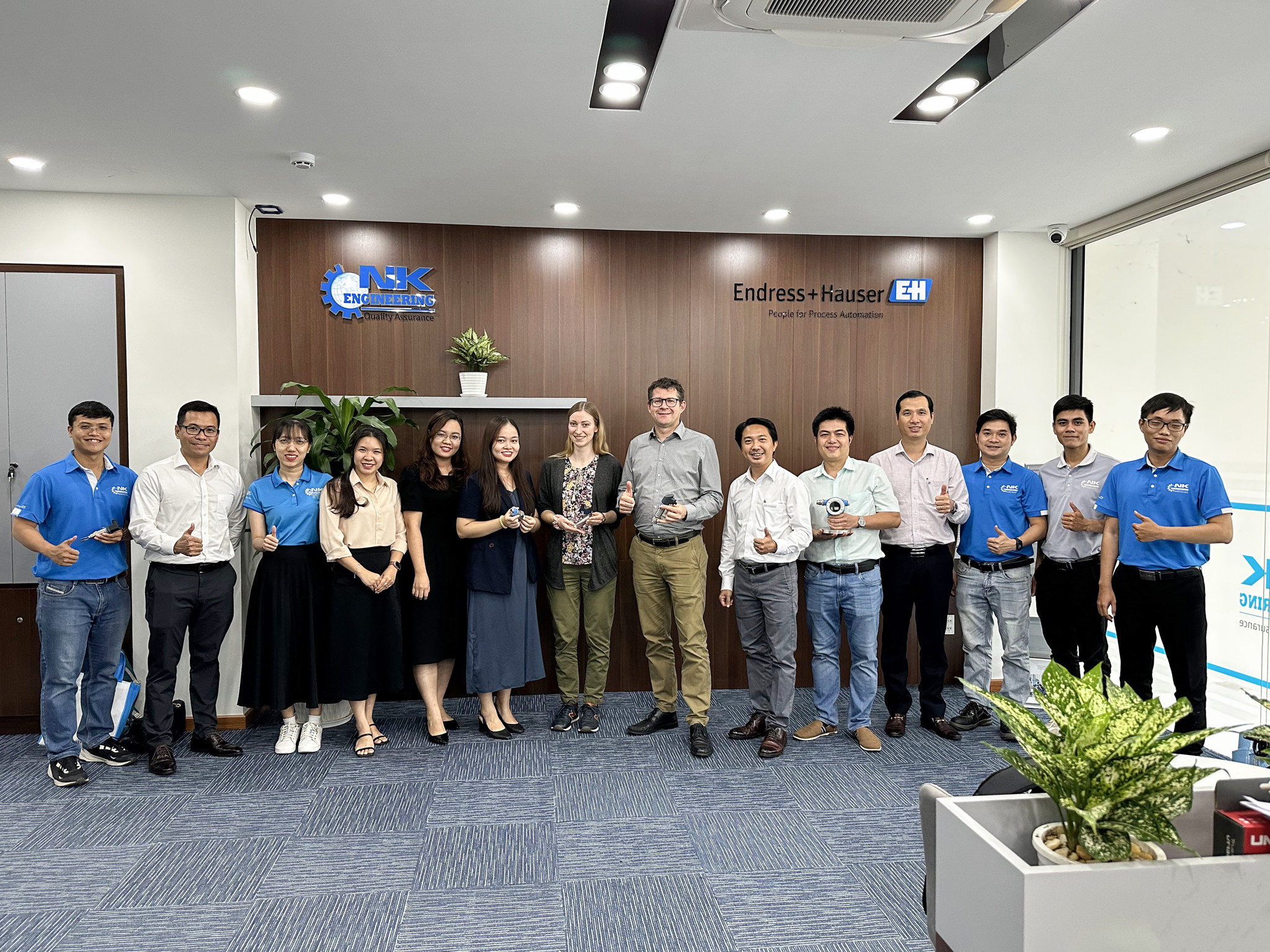 NK Engineering was honored to host a team of experts – Công ty TNHH Kỹ ...