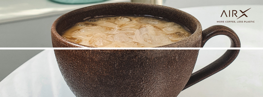 LY LATTE LÀM TỪ BÃ CÀ PHÊ ĐẶC BIỆT NHƯ THẾ NÀO? – AIRX