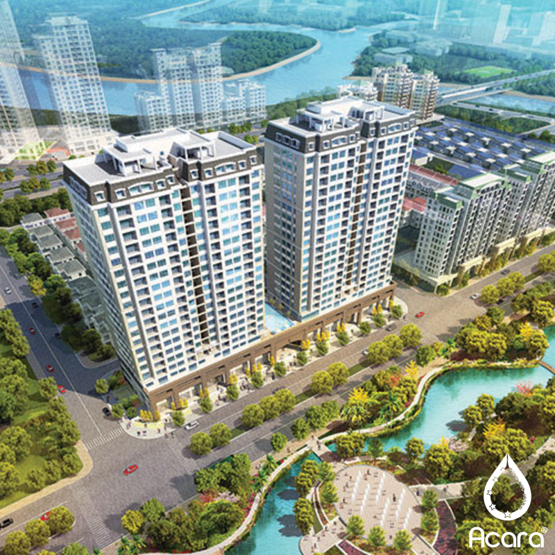 Hệ thống lọc tổng tòa nhà Atlas – Acara Water Solutions