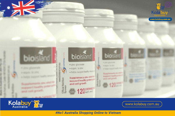 Viên uống Bổ sung Canxi sữa Bio Island Milk Calcium Kids 90 viên ...