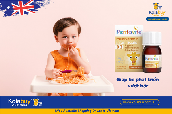 Siro Bổ sung Vitamin tổng hợp cho bé 0-3 tuổi Pentavite Infant Drops ...