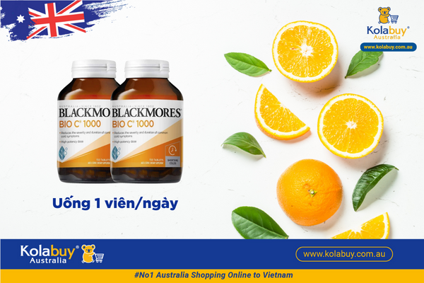 Viên uống bổ sung Vitamin C Blackmores Bio C 1000mg 150 viên – Kolabuy ...