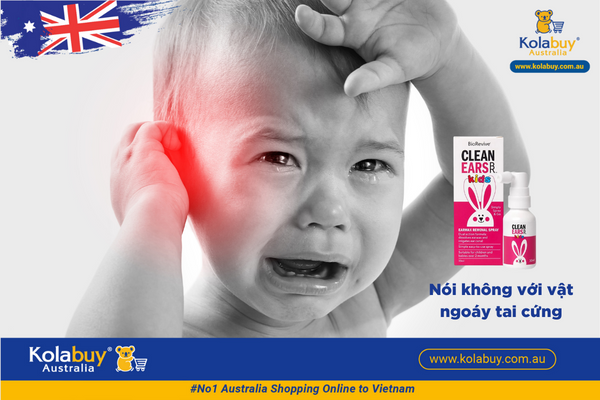 Xịt tan ráy tai cho bé Clean Ears Kids Spray 30ml – Kolabuy Australia ...