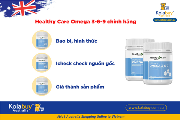 Viên uống bổ sung Omega Healthy Care Ultimate Omega 3-6-9 200 viên ...