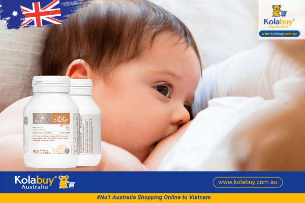 Viên uống Bổ sung Canxi sữa Bio Island Milk Calcium Kids 90 viên ...
