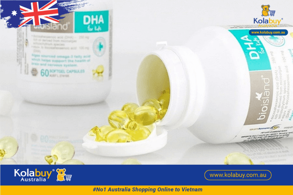 Viên uống Bổ sung DHA cho bé Bio Island DHA Kids 60 viên – Kolabuy Australia®: Authentic ...