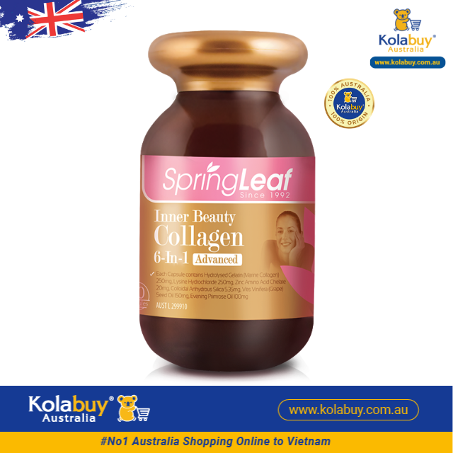 Viên uống Collagen SpringLeaf Inner Beauty Collagen 6-in-1 – Kolabuy ...
