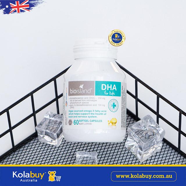 Viên uống Bổ sung DHA cho bé Bio Island DHA Kids 60 viên – Kolabuy Australia®: Authentic ...