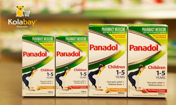 Panadol Children 5-12 Years Suspension Fever & Pain Relief Strawberry ...