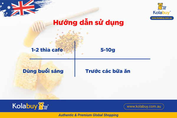 Hạt phấn hoa ong Natural Life Úc Bee Pollen 250g – Kolabuy Australia ...