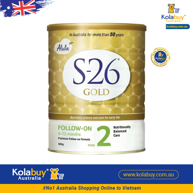 [KolaSub: Tặng 5% & 100% Freeship] Sữa bột S26 Gold số 2 bé 6-12 tháng ...