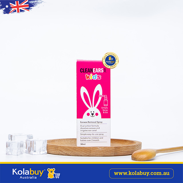 Xịt tan ráy tai cho bé Clean Ears Kids Spray 30ml – Kolabuy Australia ...