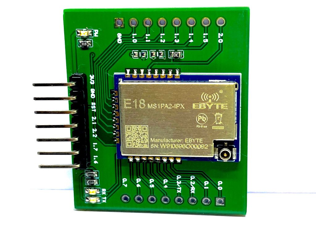 Mạch Ra Chân Cho Zigbee Module E18-MS1PA1-IPX – EPCB