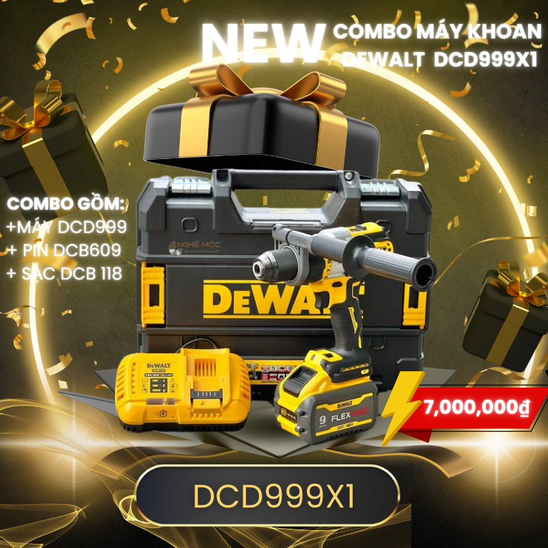 MÁY KHOAN PIN DEWALT DCD 999 – mochaiphat