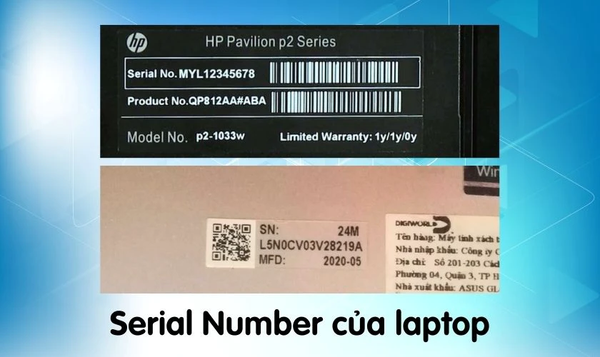 Hướng dẫn cách tìm số serial của máy tính Windows
