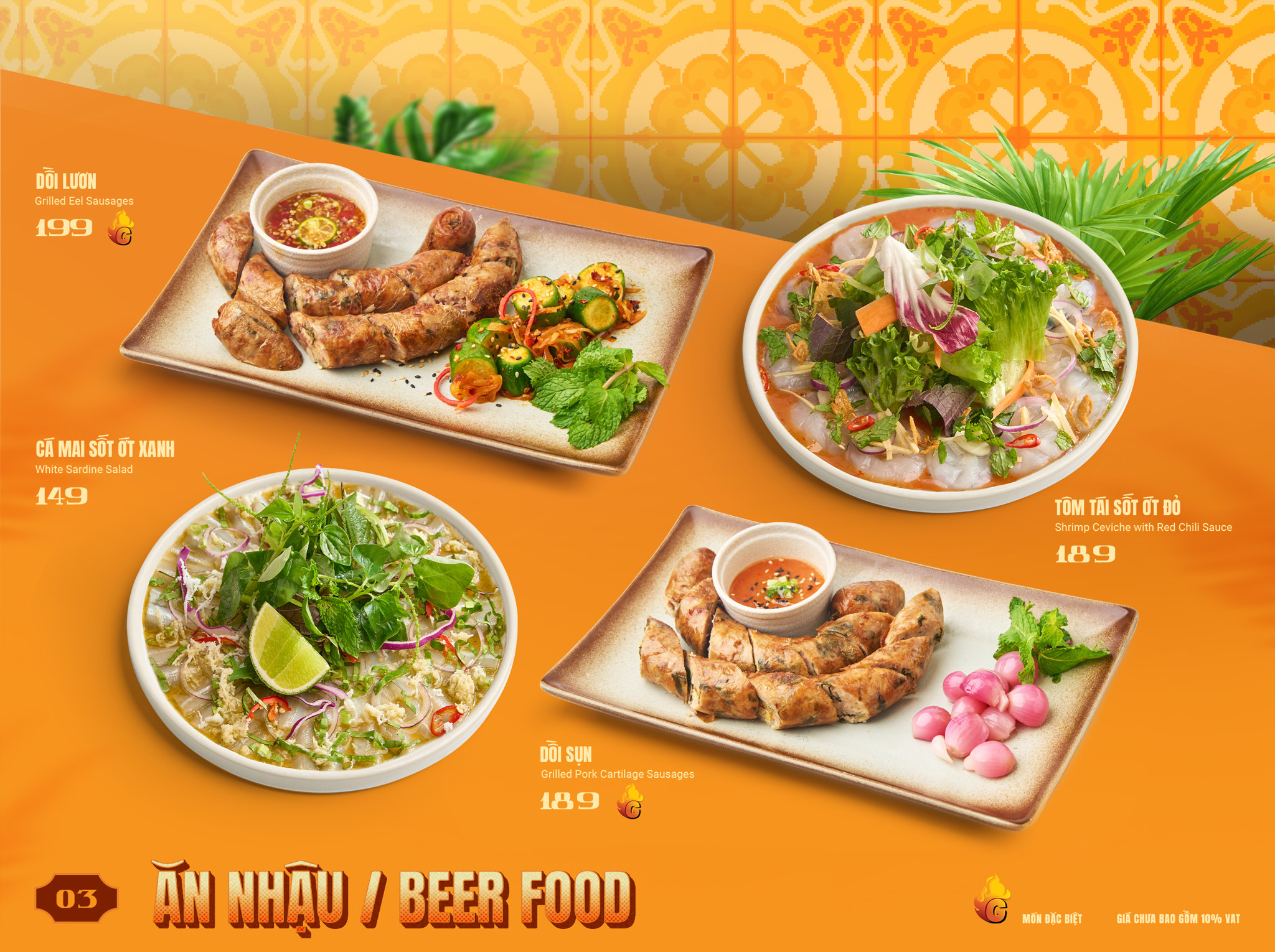 Đồ Nướng – BA GÁC Vietnamese Grill & Beer