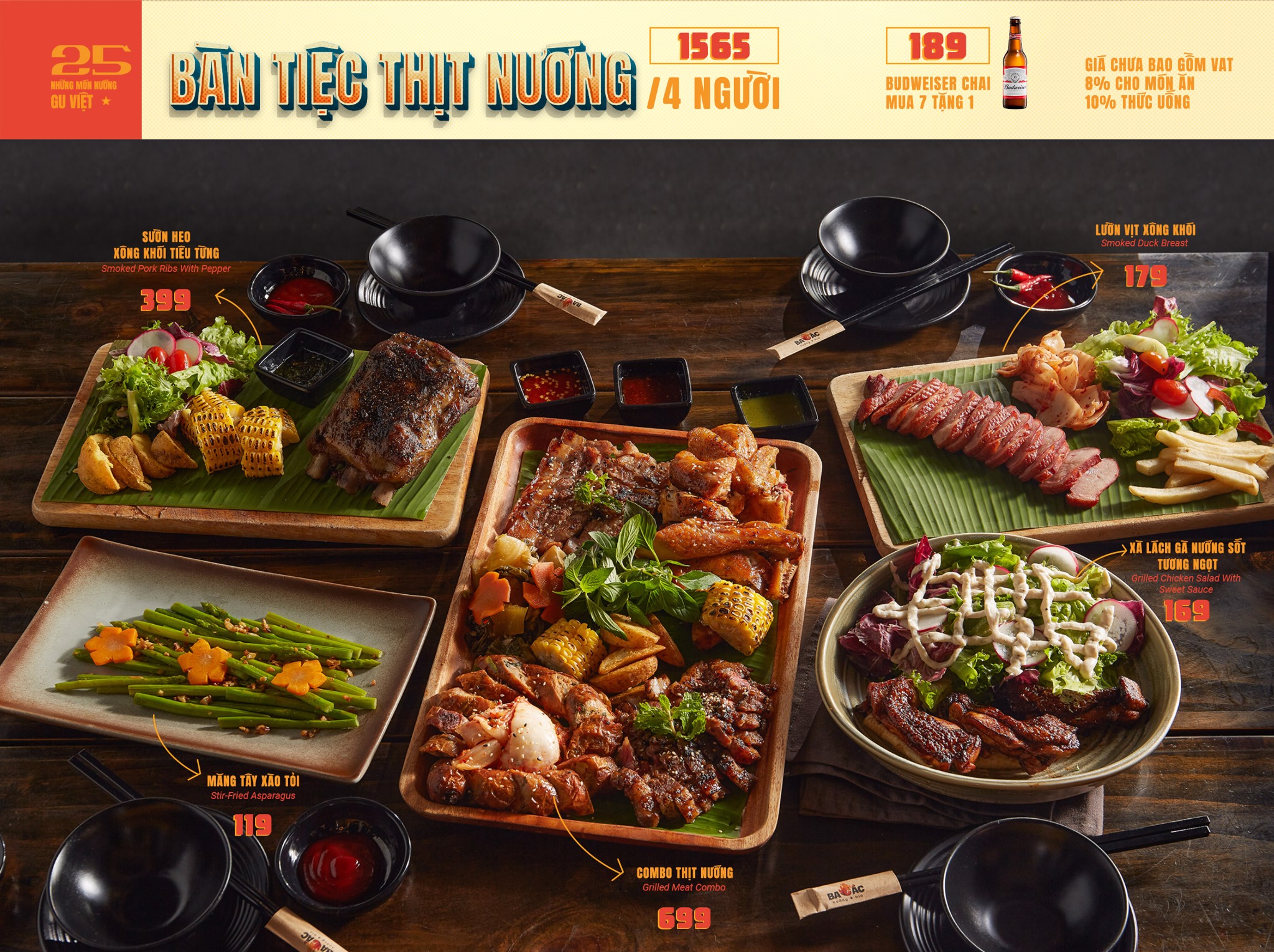 Đồ Nướng – BA GÁC nướng & bia