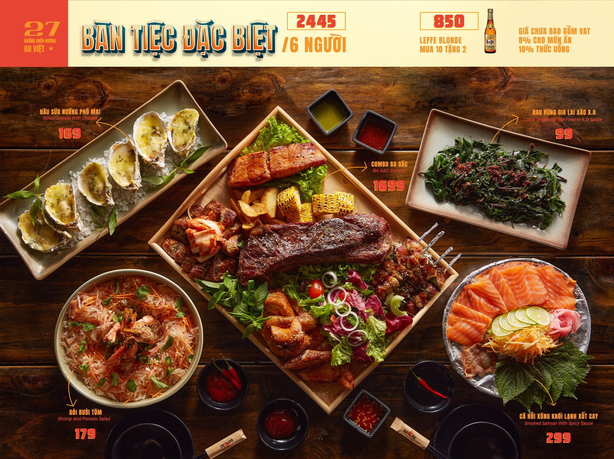 Đồ Nướng – BA GÁC nướng & bia