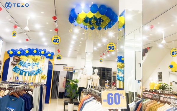 Mừng Sinh nhật TEZO lần thứ 2 – TEZO Thời trang thương hiệu Việt.